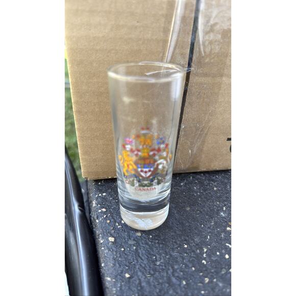 Unbranded | Dining | Vintage Canada Coat Of Arms Souvenir Shot Glass ...